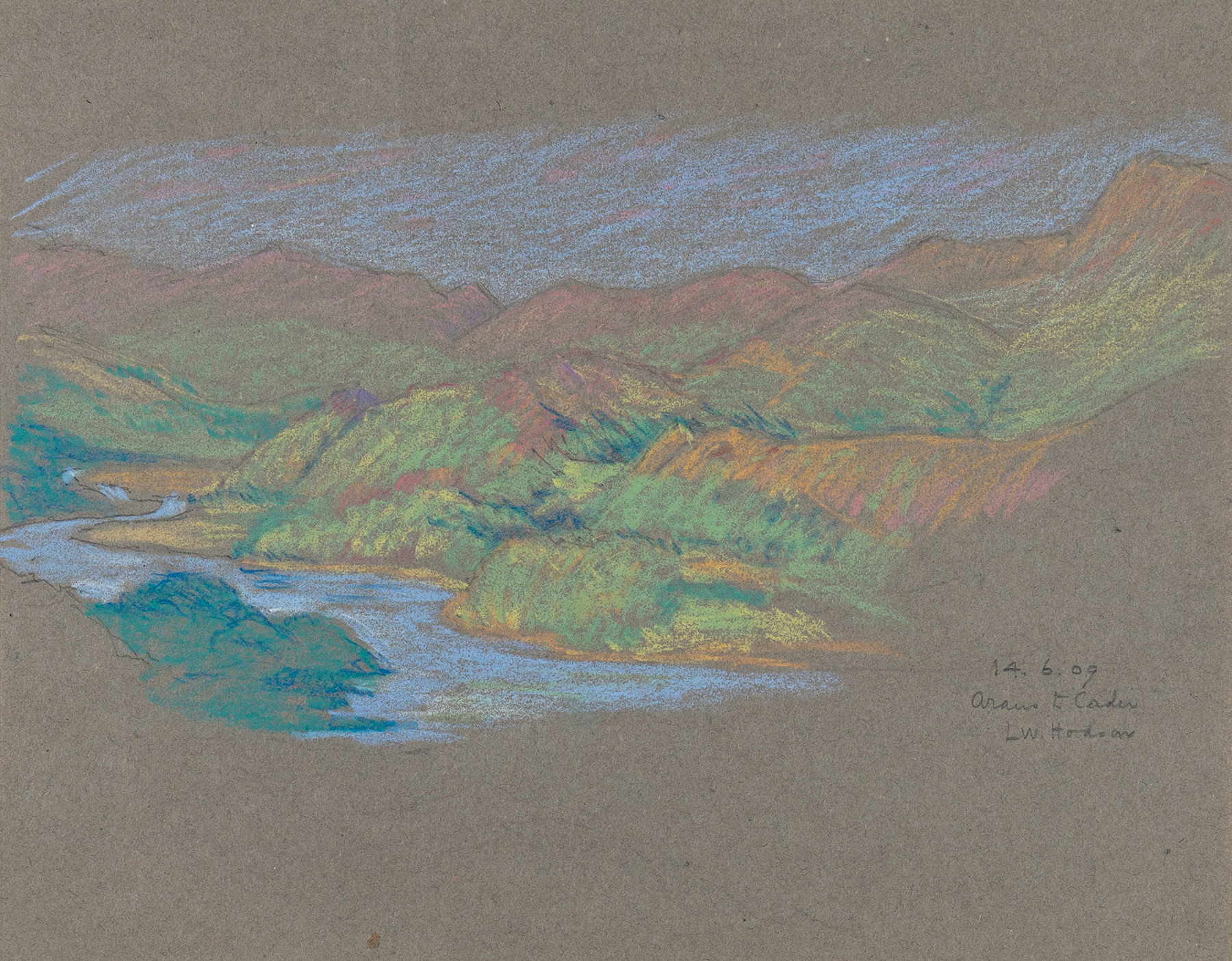 HODSON Laurence William (1864-1933) – North Wales. | ABBOTT and HOLDER