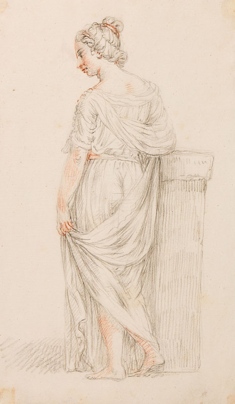 HOARE Mary (1753-1820) – Draped model. | ABBOTT and HOLDER