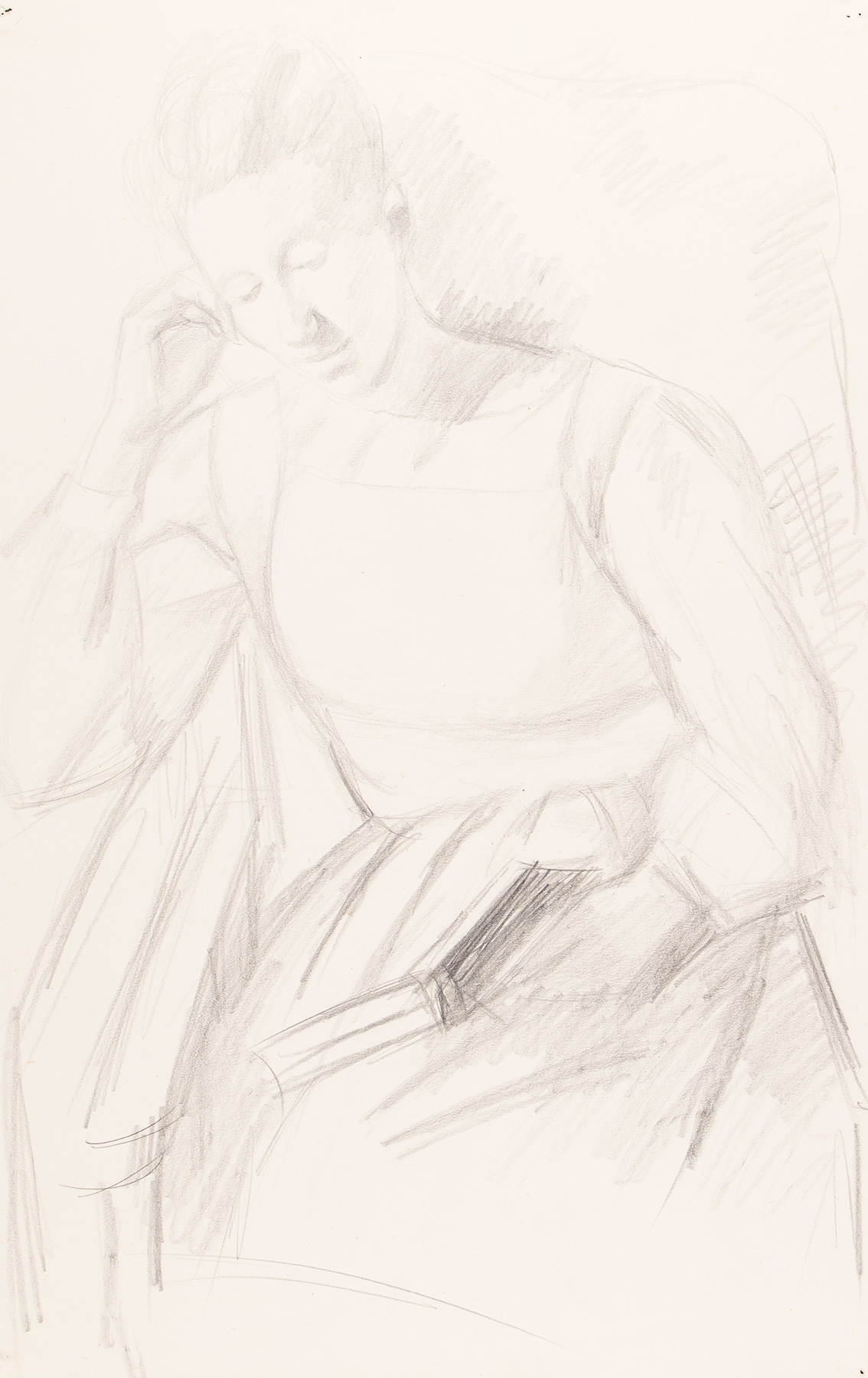 HEPWORTH Dorothy (aka Patricia Preece) (1898-1978) – Girl reading ...