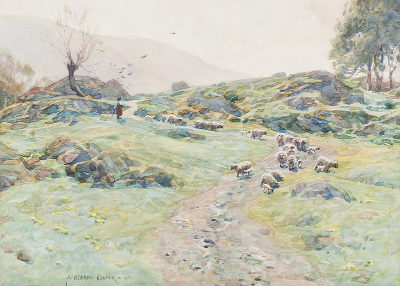 HEATON COOPER Alfred (1864-1929) – ‘Entrance to Fusedale, Ullswater ...