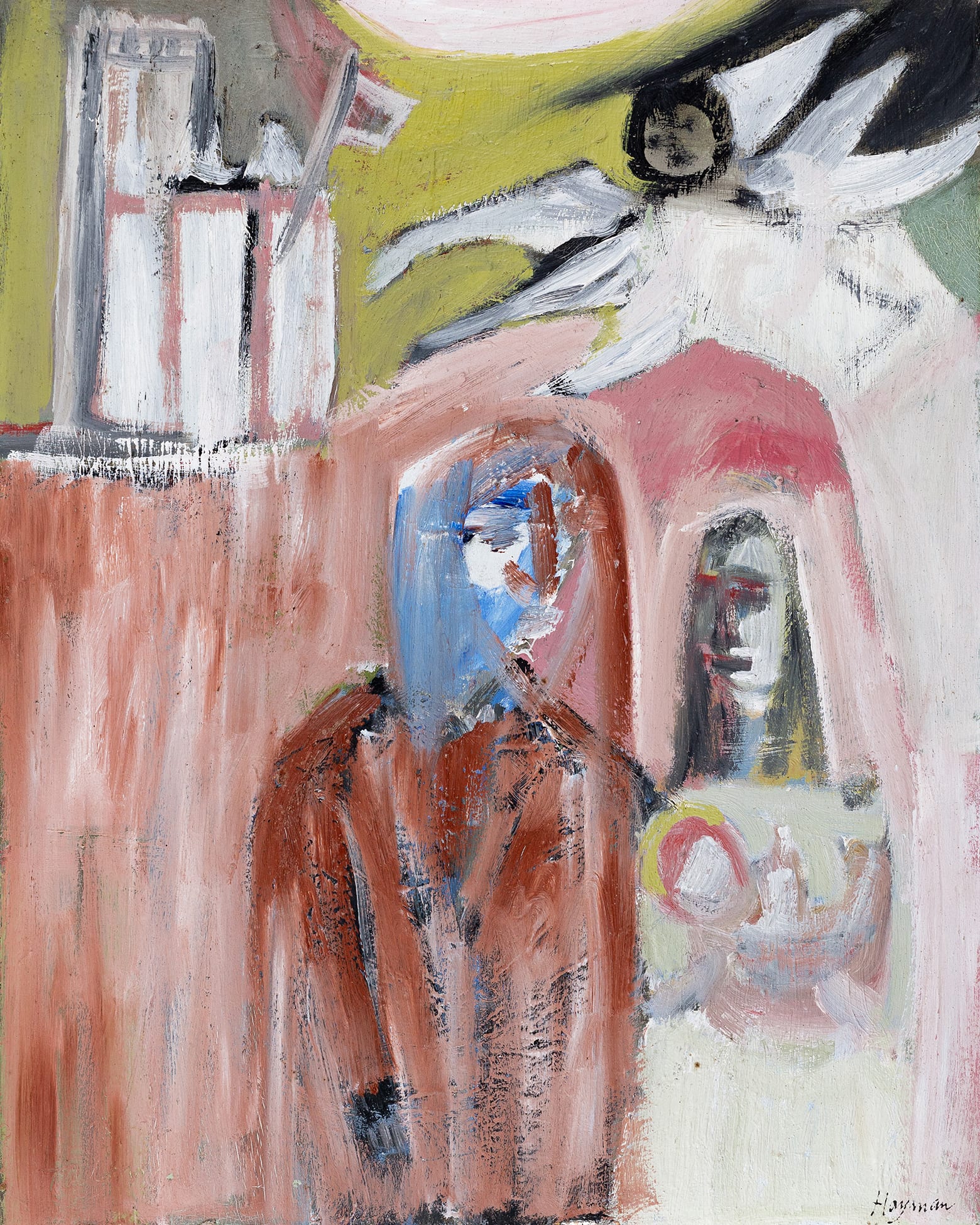 HAYMAN Patrick (1915-1988) – ‘The Angel appears to Joseph and Mary in ...