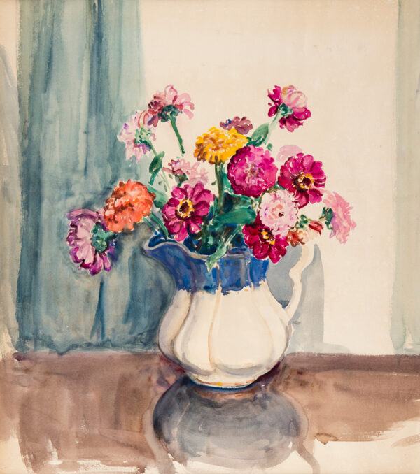 HATCH Ethel (1869-1975) – Jug of flowers. | ABBOTT and HOLDER