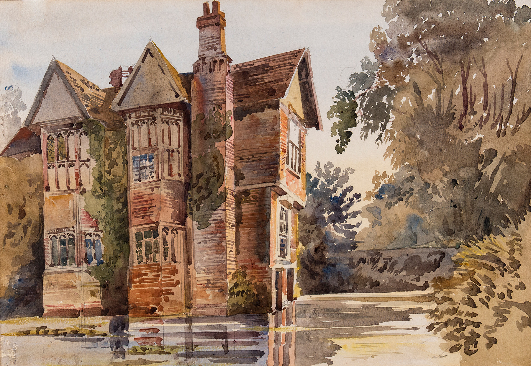 HARE Augustus Cuthbert (1834-1913) – Moat House, Parham, Suffolk ...