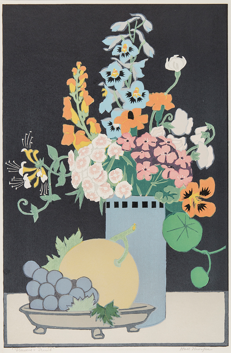HALL THORPE John (1874-1947) – ‘Flowers and Fruit’. | ABBOTT and HOLDER
