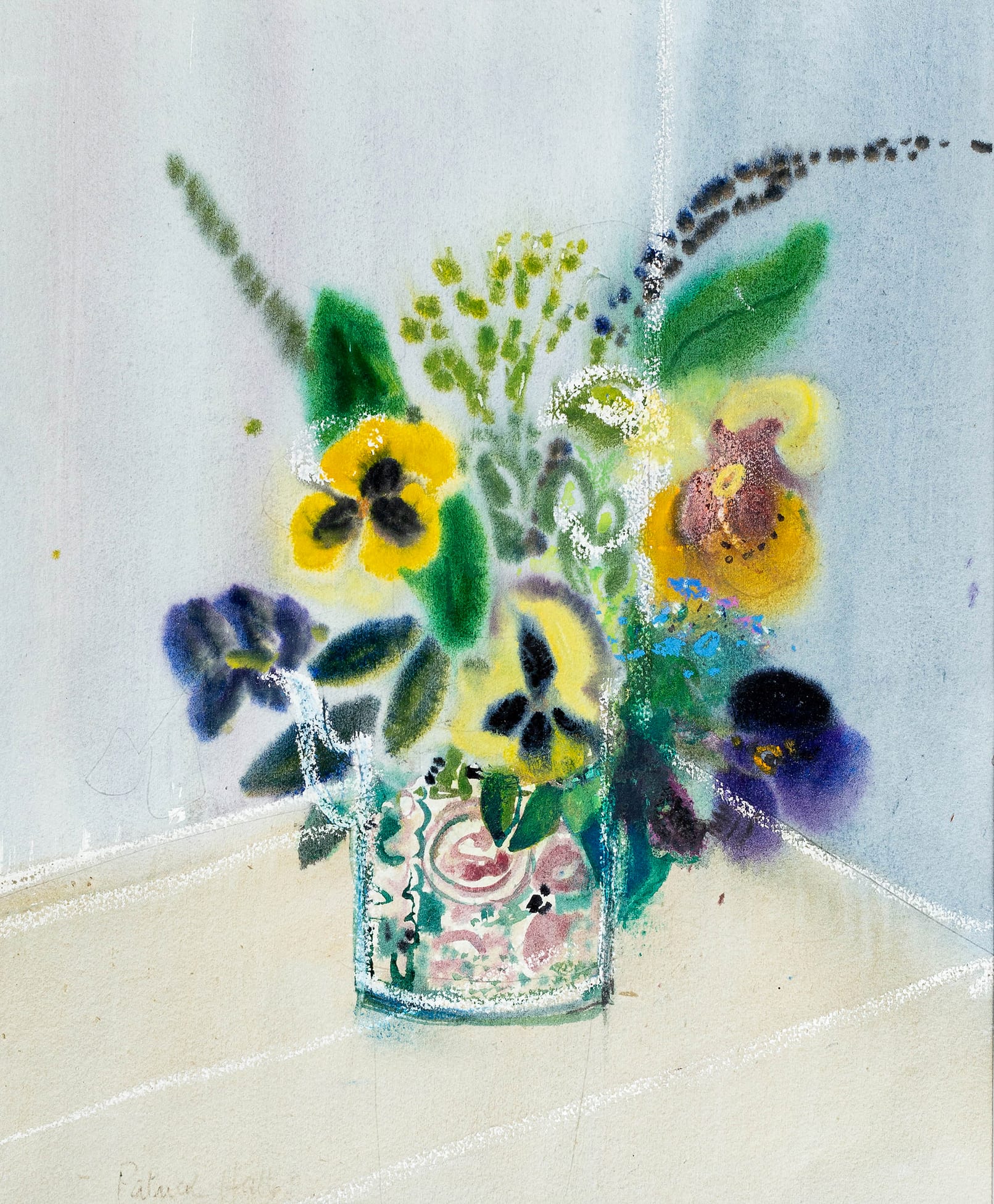 HALL Patrick (1906-1992) – ‘Pansies’. | ABBOTT and HOLDER