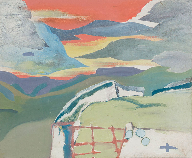 HYATT Derek (b.1931) – Wave Clouds, Bishop’s Dale. | ABBOTT and HOLDER
