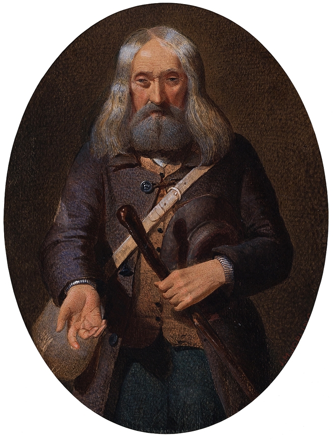 JOPLING Joseph Middleton (1831-1884) – A Wanderer. | ABBOTT and HOLDER