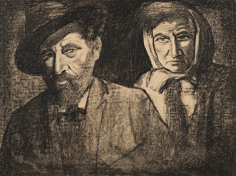 KRAMER Jacob (1892-1962) – ‘My Parents’, the Ukranian artist Max Kramer ...