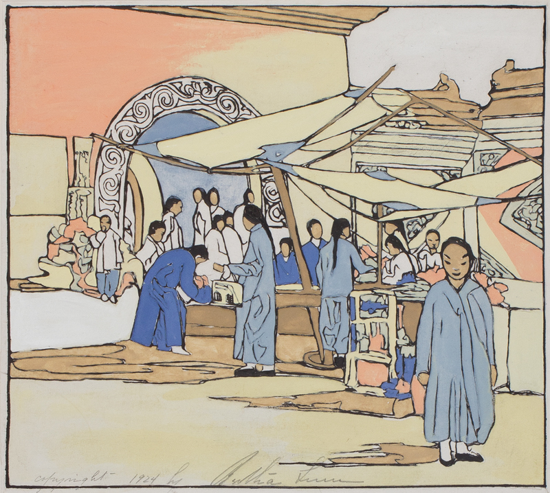 LUM (check) Bertha Boynton (1869-1954) – ‘Lung Fo Sou, a Chinese curio ...