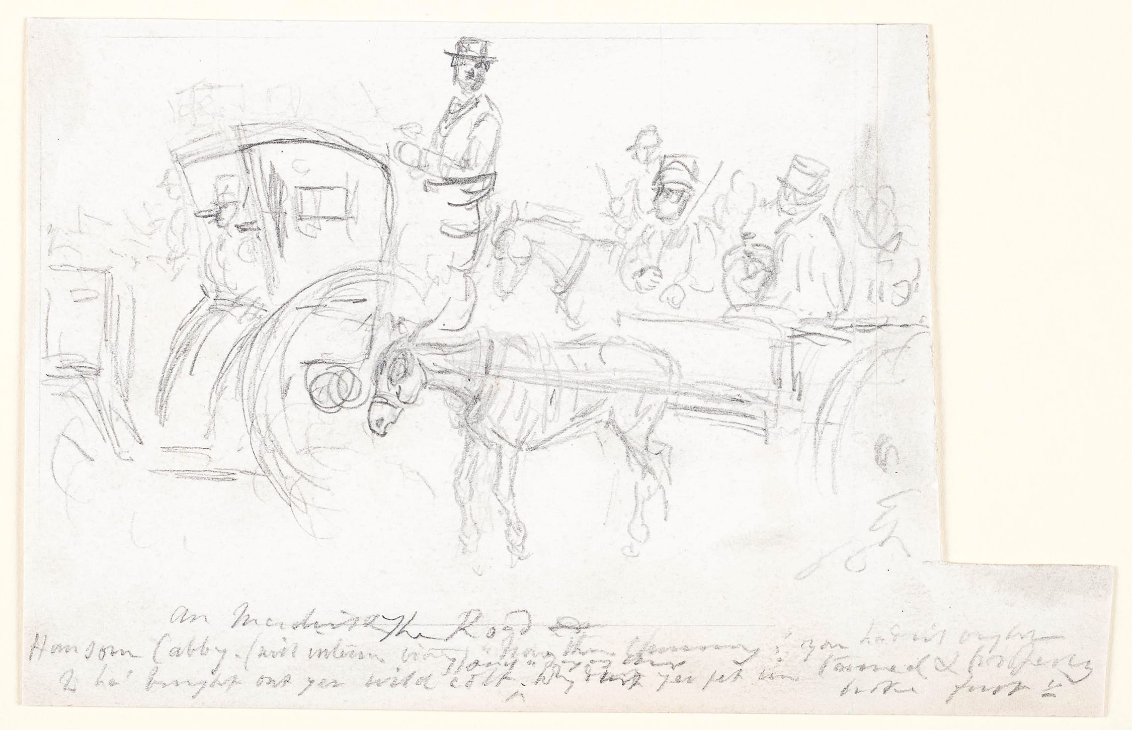 LEECH John (1817-1864) – Cockney Traffic. | ABBOTT and HOLDER