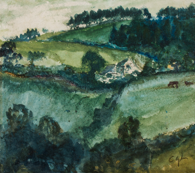 LAWSON Cecil Gordon (1851-1882) – Yorkshire landscape. | ABBOTT and HOLDER