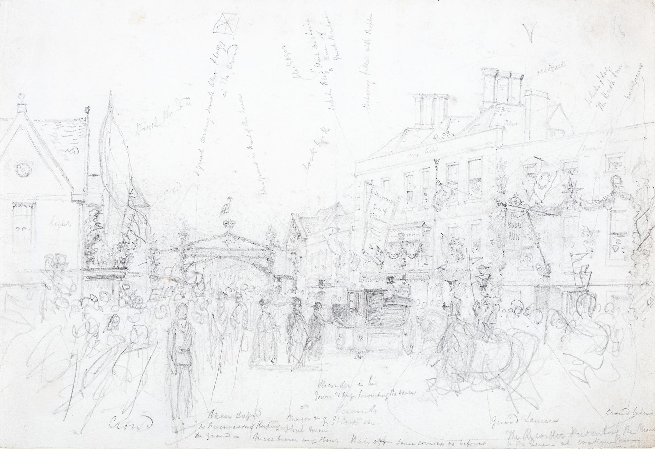 LANDELLS Ebenezer (1808-1860) – ‘The Recorder presenting the Mace to ...