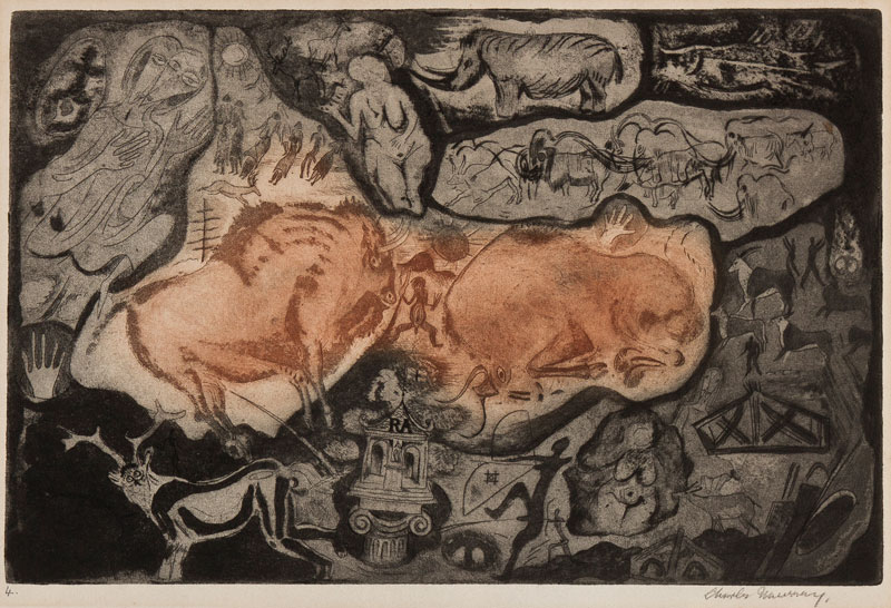 MURRAY Charles (1894-1954) – The Cave. | ABBOTT and HOLDER
