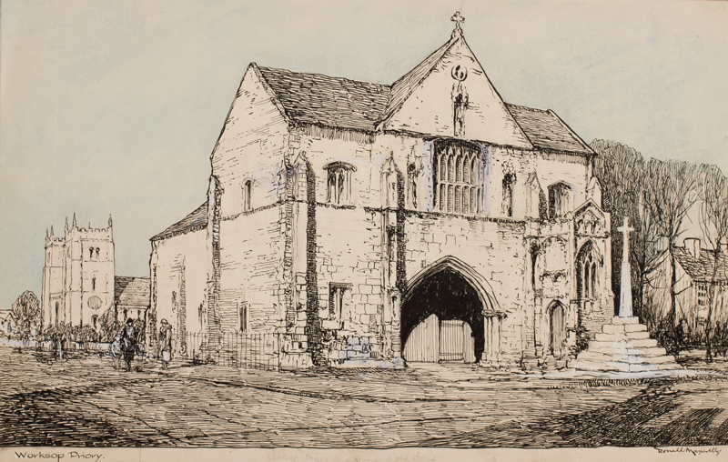 MAXWELL Donald (1877-1963) – Nottinghamshire. | ABBOTT and HOLDER