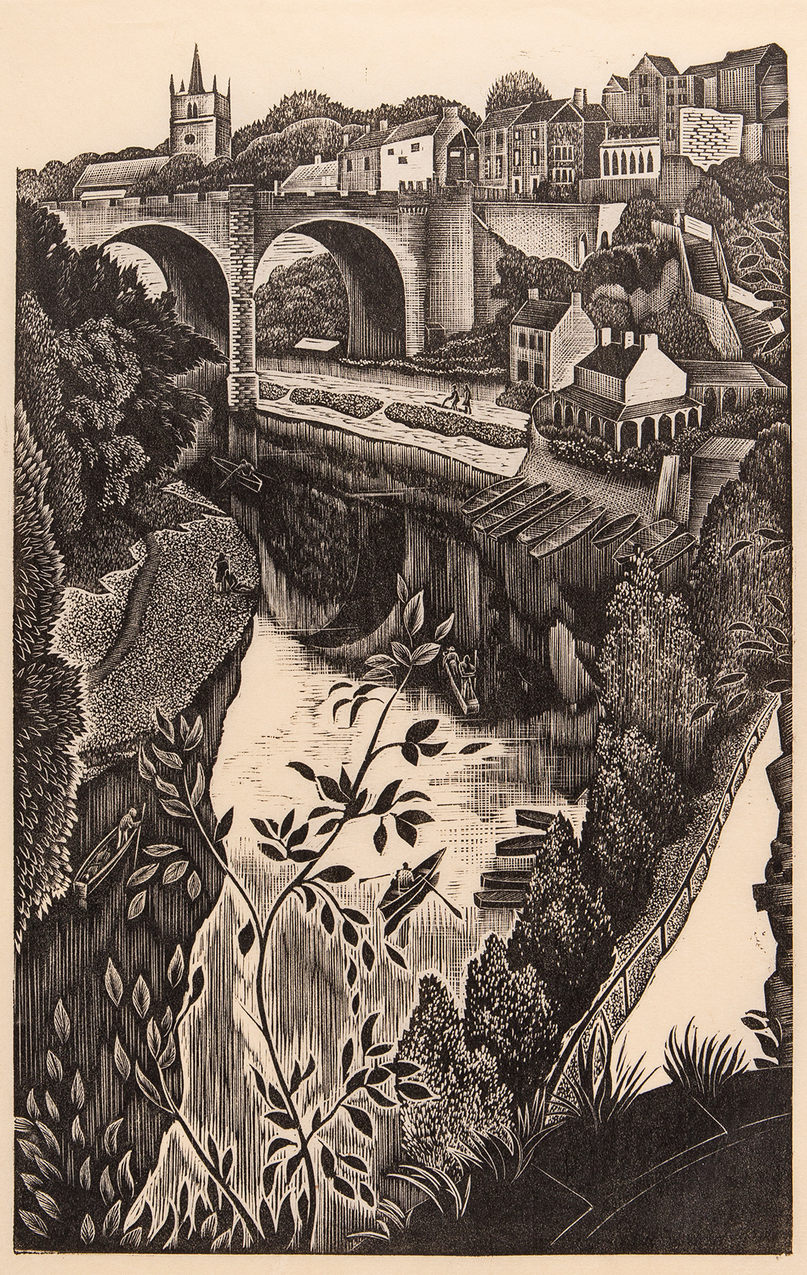 MALET Guy Seymour Warre (1900-1973) – ‘Knaresborough’. | ABBOTT and HOLDER