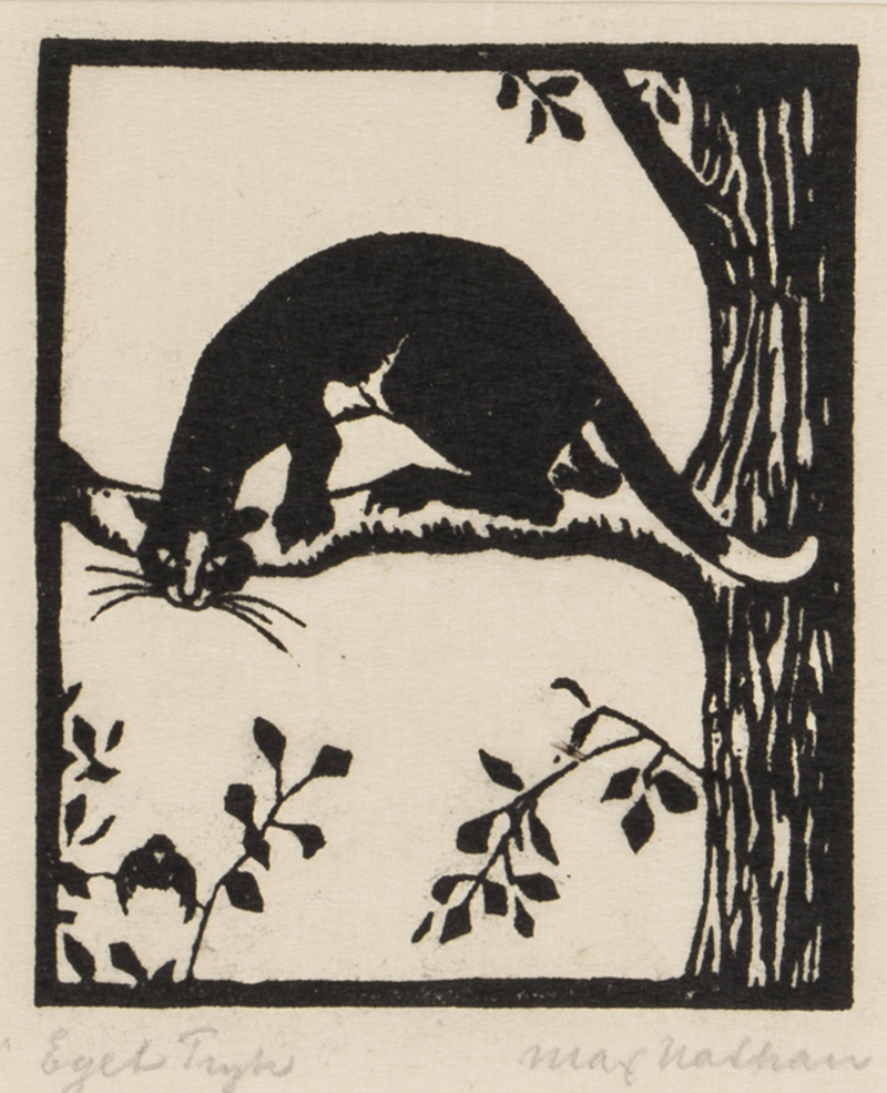 NATHAN Max (Danish 1880-1952) – ‘Eget Tryk’. | ABBOTT and HOLDER