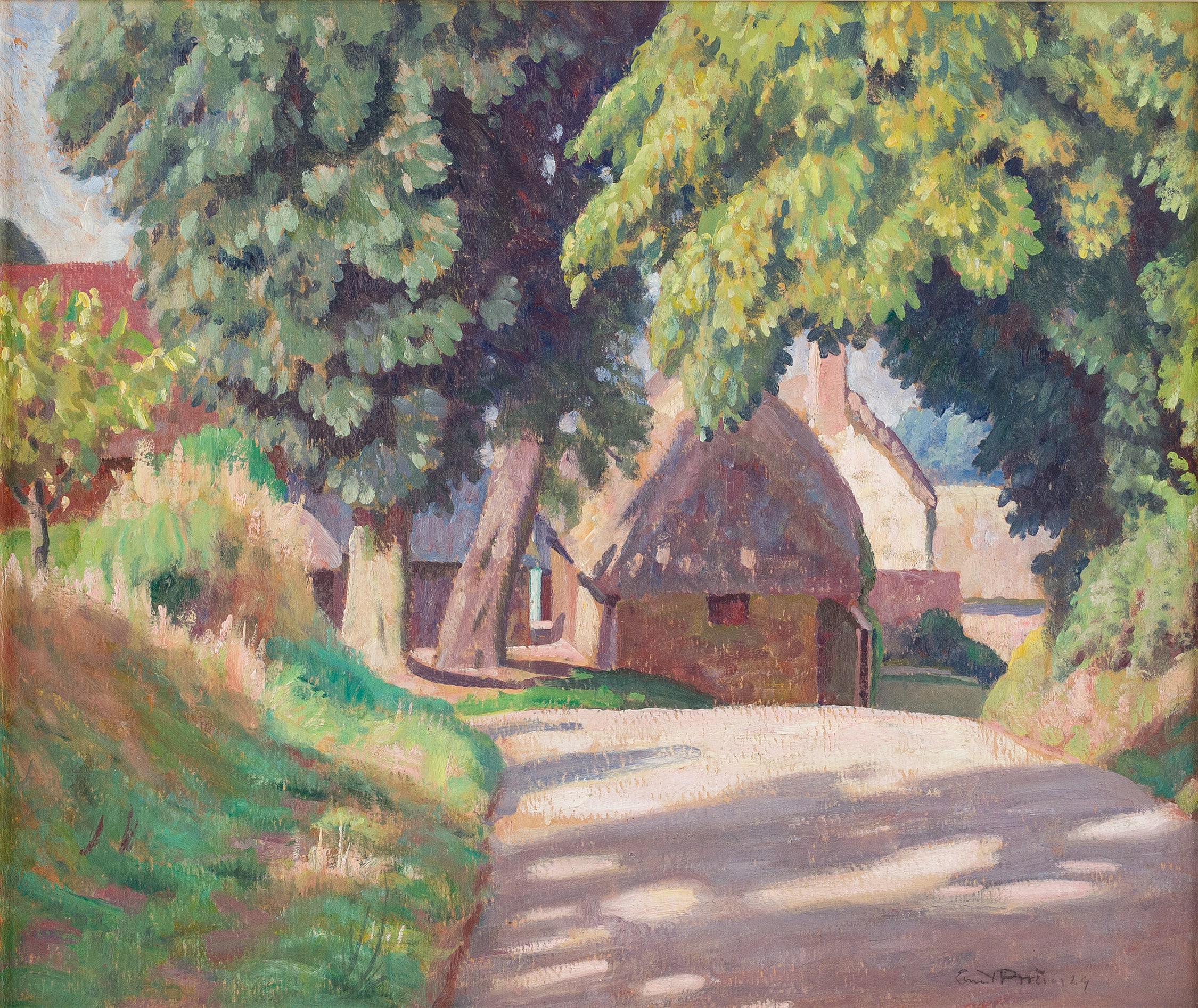 PROCTER Ernest A.R.A. (1885-1935) – ‘Stafford’, near Dorchester, Dorset ...