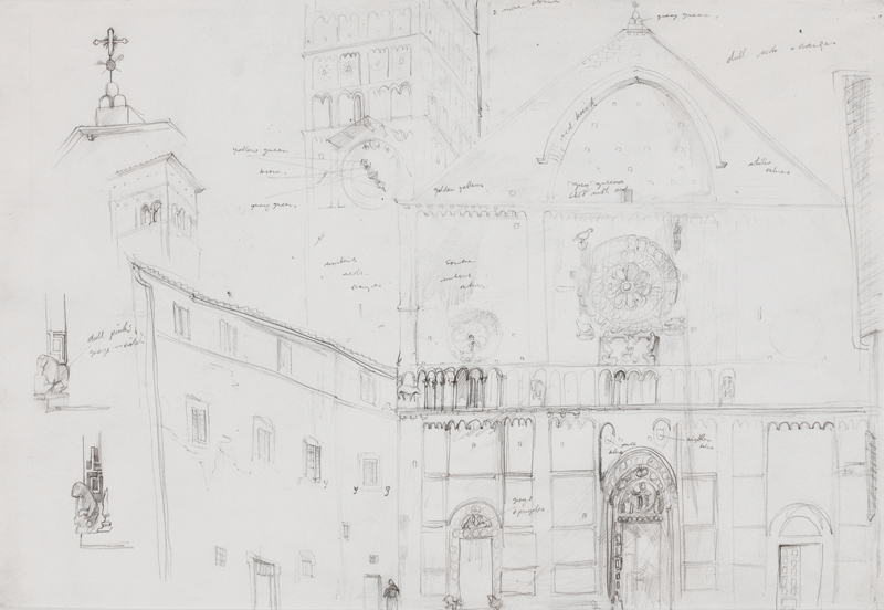 PHILIPSON Sir Robin P.R.S.A. R.A. (1916-1992) – ‘Catedrale di San ...