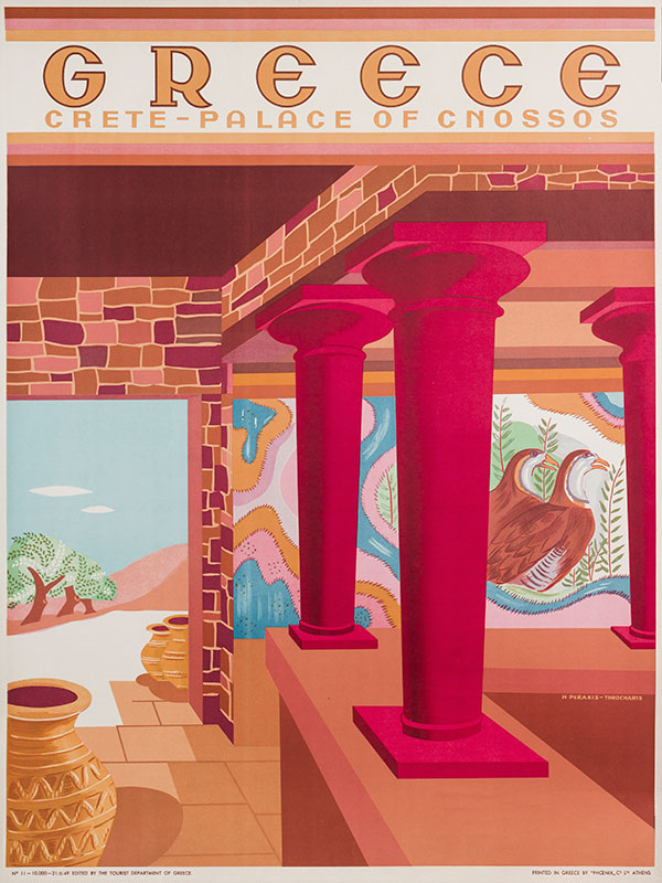 PERAKIS-THEOCHARIS Helen (fl.1940s) (after) – ‘Greece, Crete – Palace ...