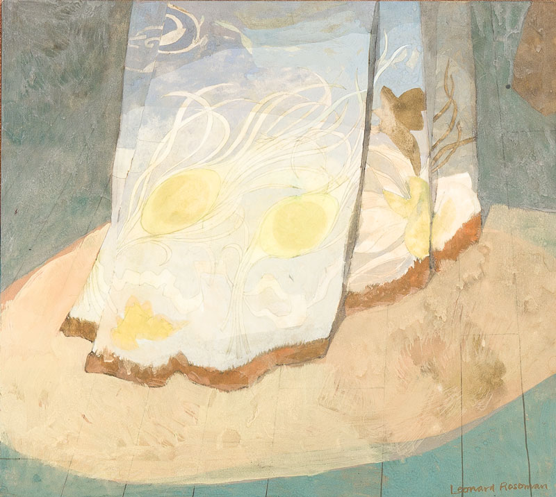 ROSOMAN Leonard R.A. (1913-2012) – Study, possibly for a mural ...