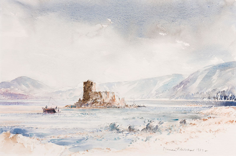 ROBERTSHAW Norman (1925-2013) – ‘Barra, the windswept Island … with ...