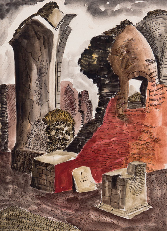 RECKITT Rachel (1908 – 1995) – ‘Visby, Gotland’. | ABBOTT and HOLDER