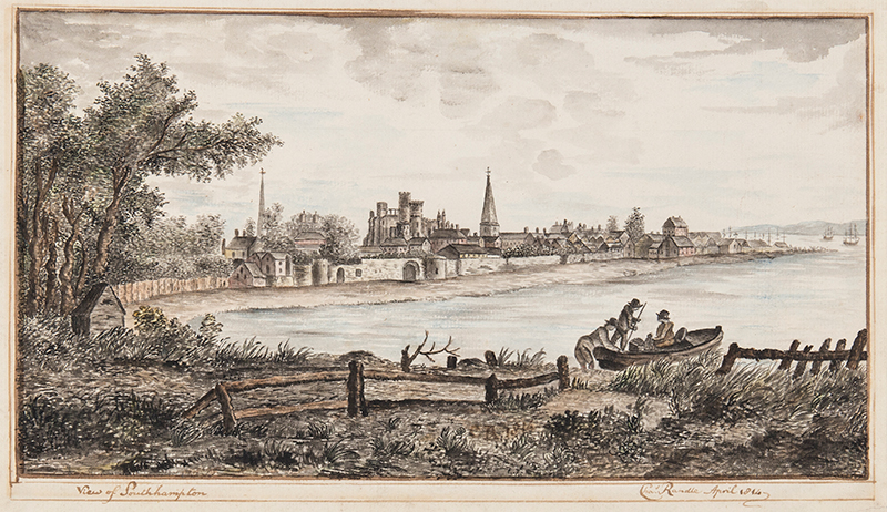 RANDLE Charles (Regency) – ‘View of Southampton’. | ABBOTT and HOLDER