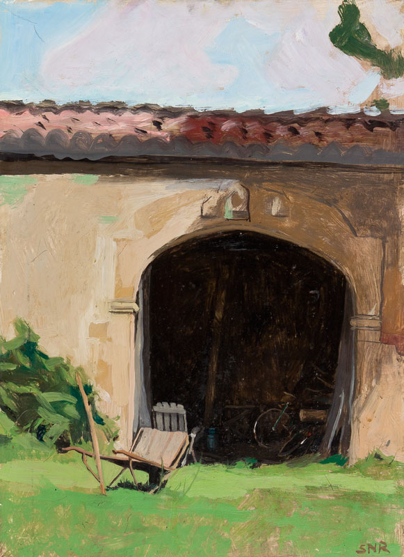 RAPHAEL Sarah (1960-2001) – ‘Bicycle in a Barn’. | ABBOTT and HOLDER