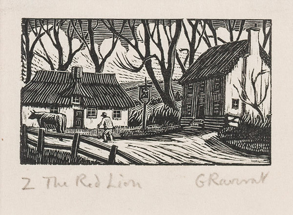 RAVERAT Gwen S.W.E. (1885-1957) – ‘The Red Lion’ (SN280). | ABBOTT and HOLDER