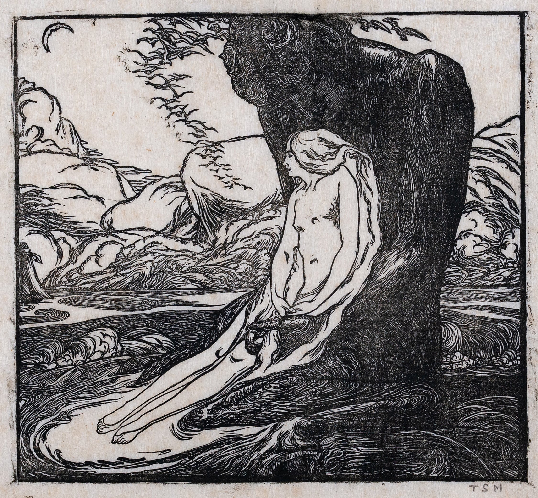 STURGE MOORE Thomas (1870-1944) – ‘Pan and Psyche’. | ABBOTT and HOLDER