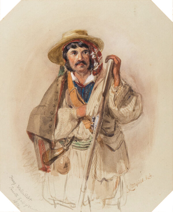 STANFIELD Frederick (aka William) Clarkson R.A. (1793-1867) – ‘Franz ...