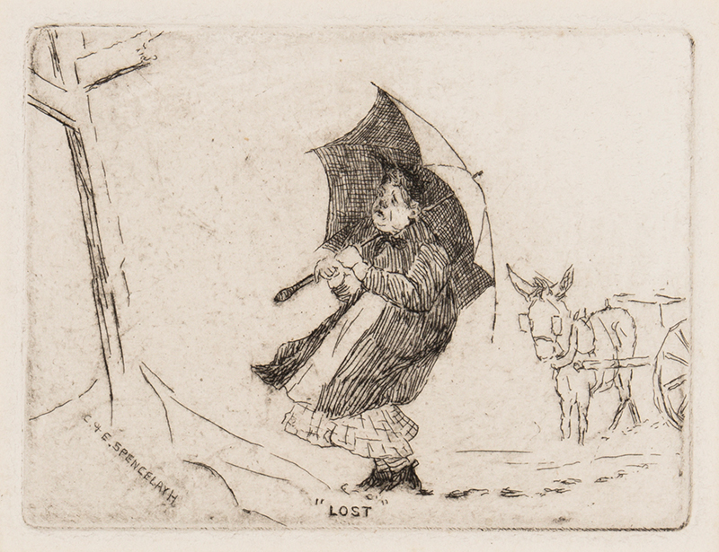 SPENCELAYH Charles (1865-1968) – ‘Lost’. | ABBOTT and HOLDER