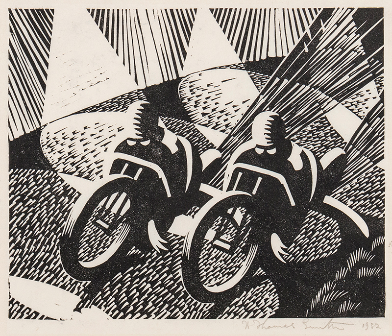 SMITH A Thomas (fl.1930s) – Motor Bike Racers. | ABBOTT and HOLDER