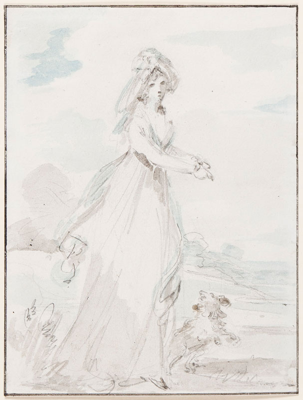 SINGLETON Henry (1766-1839) – The Morning Walk. | ABBOTT and HOLDER
