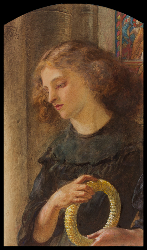 SHIELDS Frederick James (1833-1911) – ‘The Harvest Offering’. | ABBOTT ...