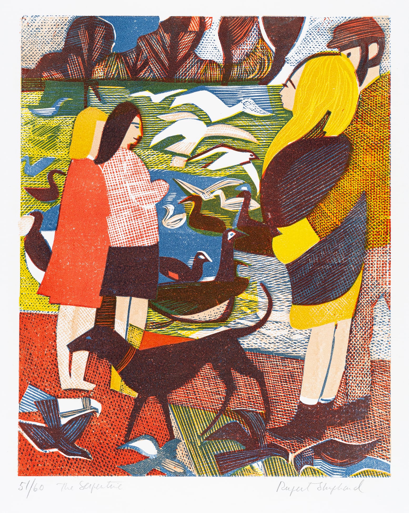 SHEPHARD Rupert (1909-1992) – ‘The Serpentine’. | ABBOTT and HOLDER