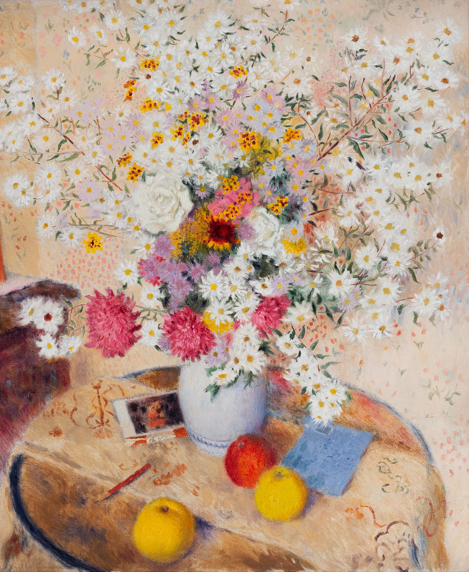 SCOTT Gordon (1914-2016) – Letter, fruit and flowers. | ABBOTT and HOLDER