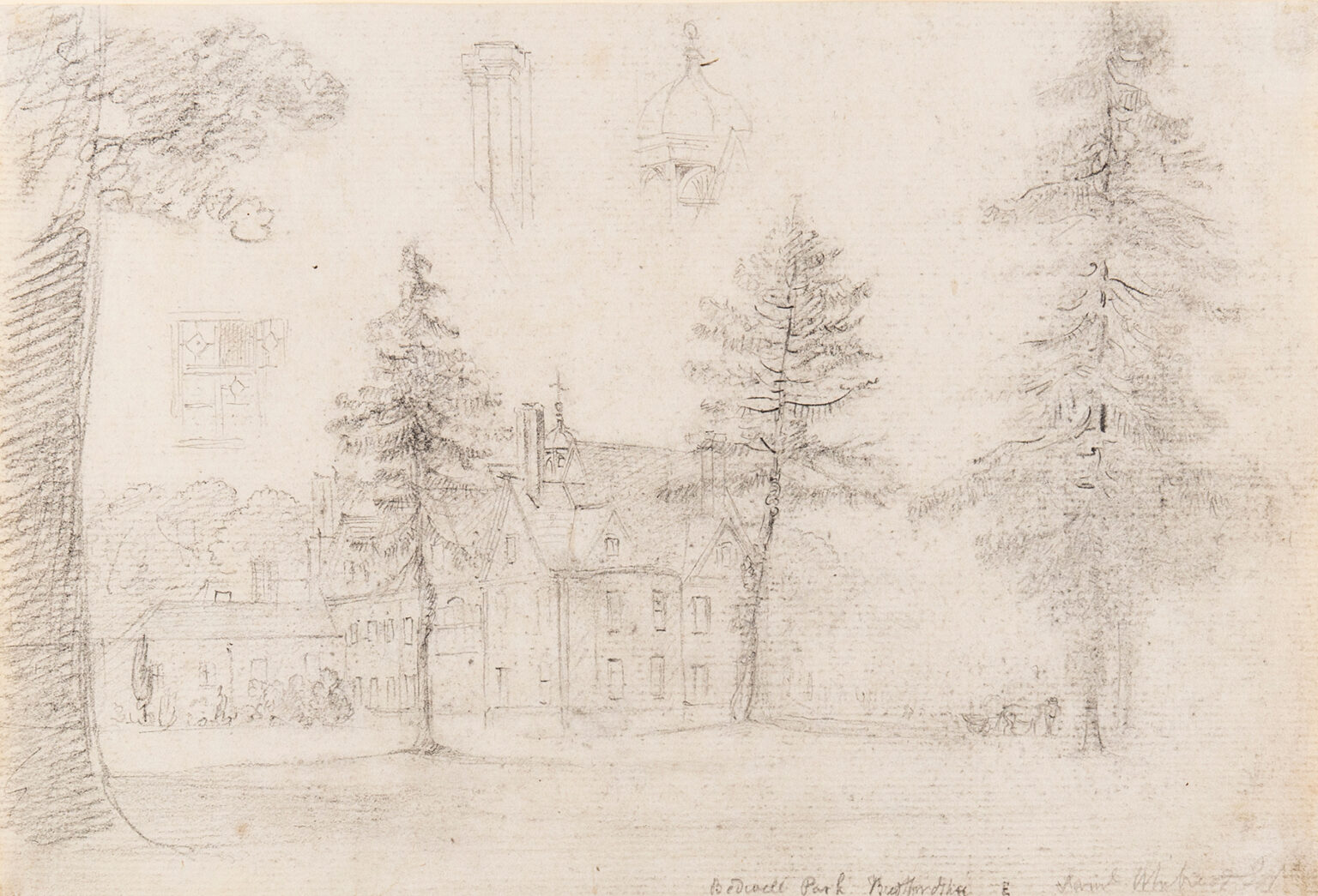 SANDBY Paul R.A. (1725-1809) – ‘Bedwell Park, Bedfordshire, Sam ...