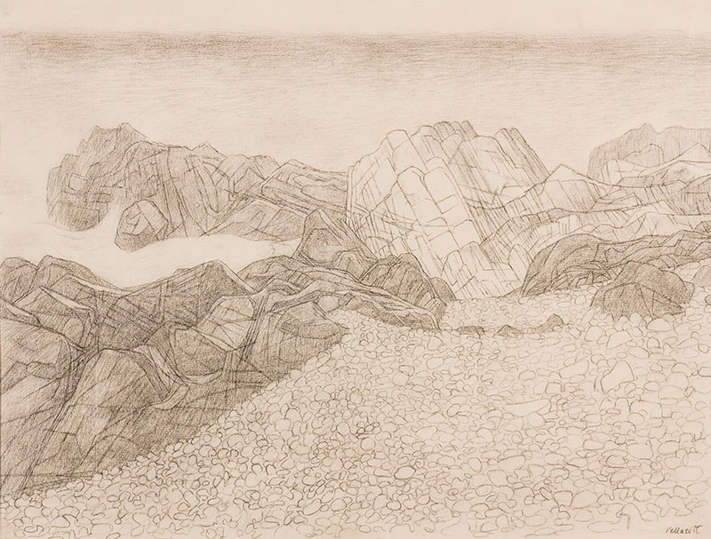 VELLACOT Elisabeth (1905-2002) – ‘Rocks’. | ABBOTT and HOLDER