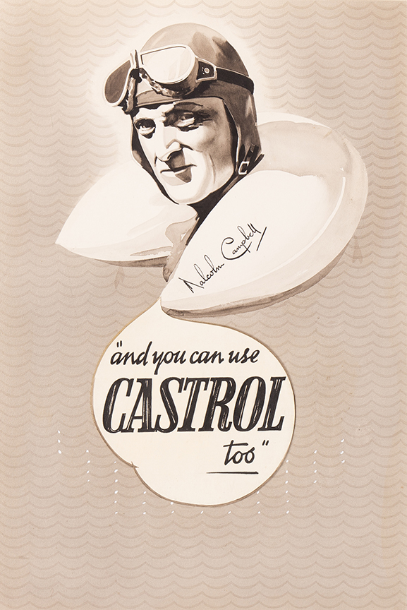 TREVITHICK William Edward (1899-1958) – ‘Malcolm Campbell and you can ...