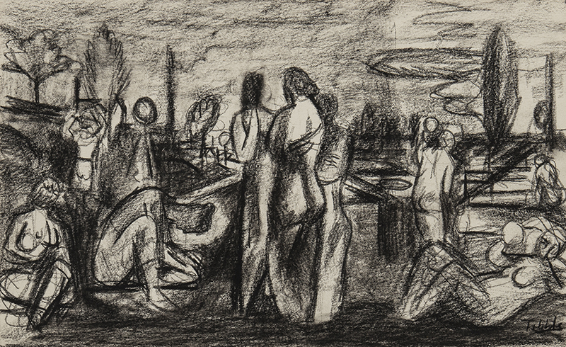 TIBBLE Geoffrey (1909-1952) – ‘Bathers’. | ABBOTT and HOLDER