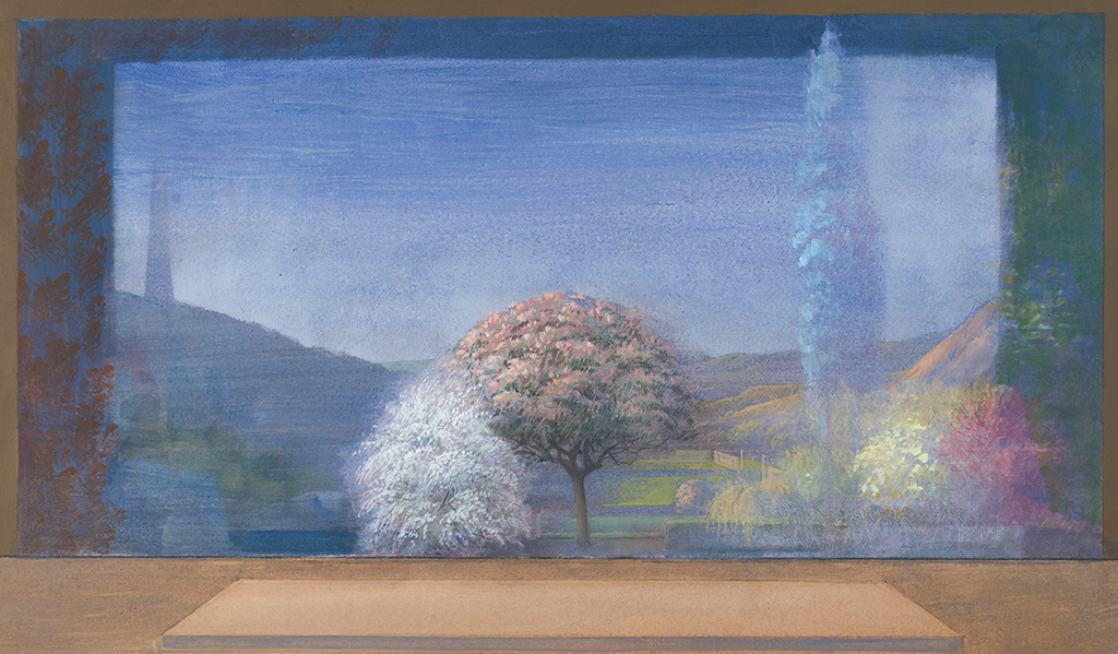 TINDLE David R.A. (b.1932) – ‘Pre-Design for the back-cloth for ...