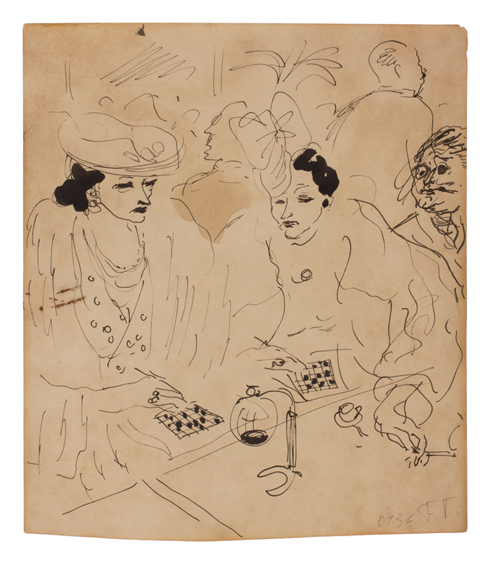 TOPOLSKI Feliks R.A. (1907-1989) – Drawings of Paris in the ’30s ...