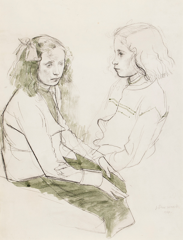 WARD John Stanton C.B.E. (1917-2007) – Studies for a portrait. | ABBOTT ...
