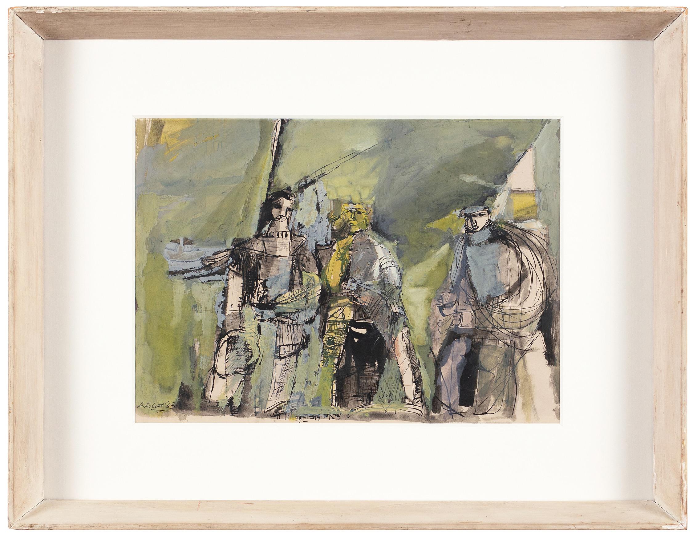 Flett, Alex Edward Campbell (born 1914) – ‘Fishermen’. | ABBOTT and HOLDER