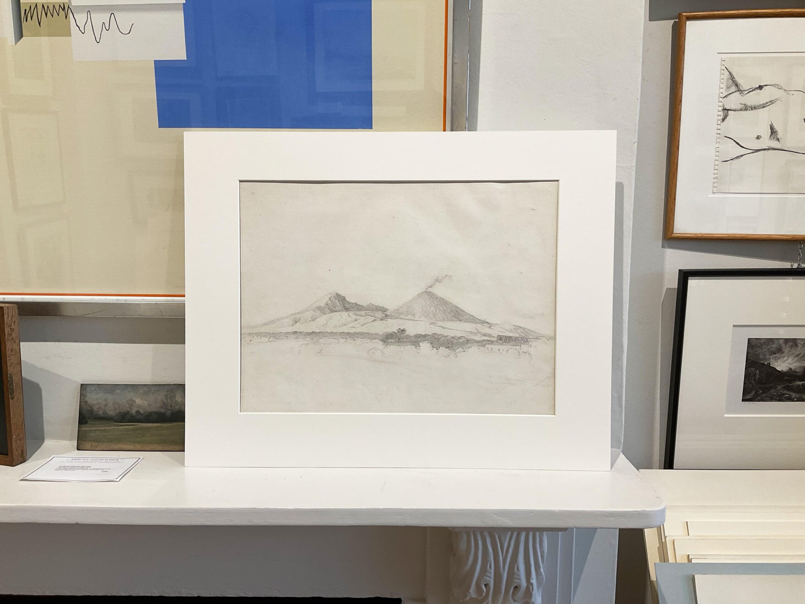 Labruzzi, Carlo (1748 – 1817) – Vesuvius. | ABBOTT and HOLDER