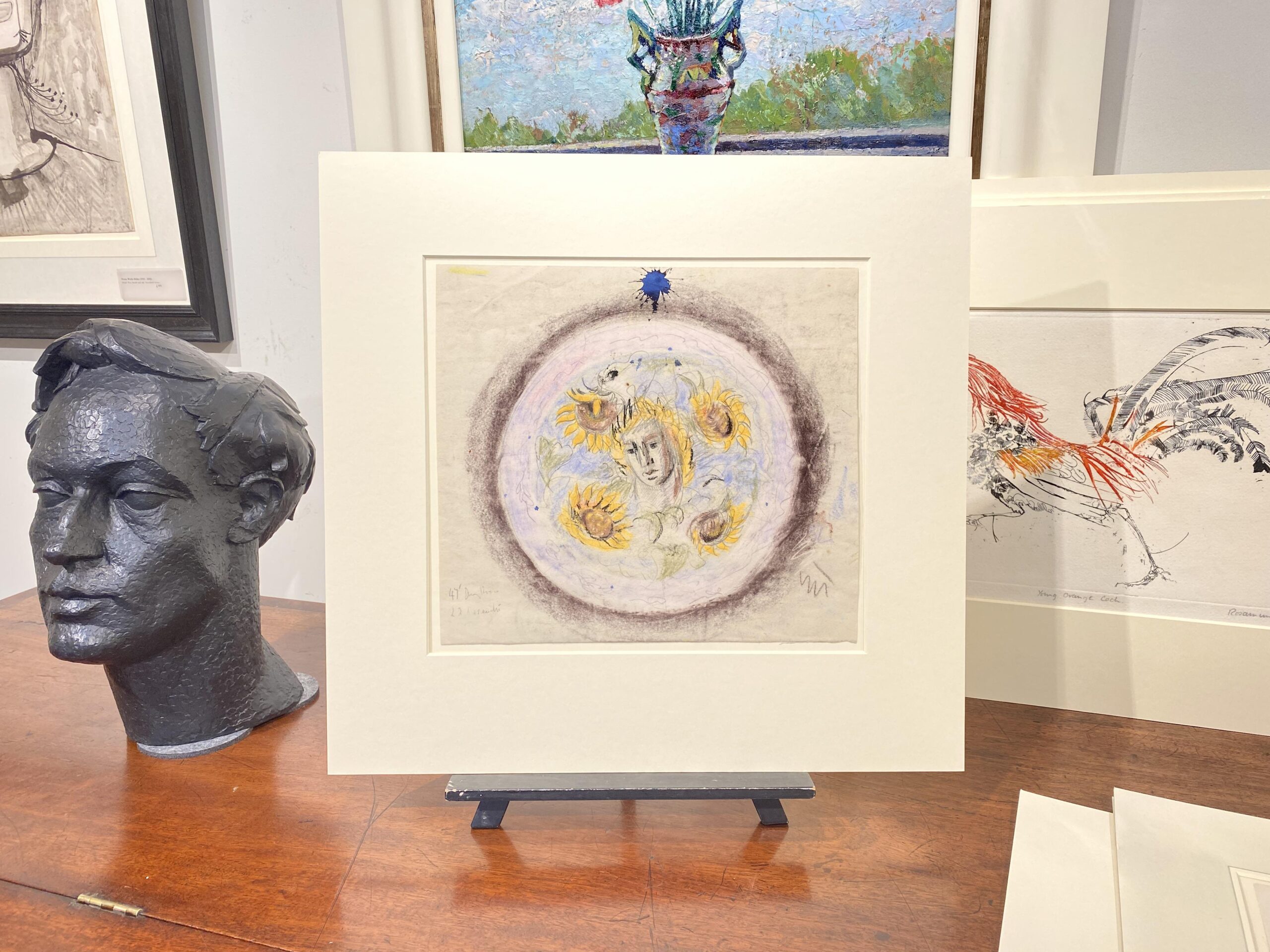 Bray, Phyllis (1911 – 1991) – Apollo and Clytie, probably a design for ...