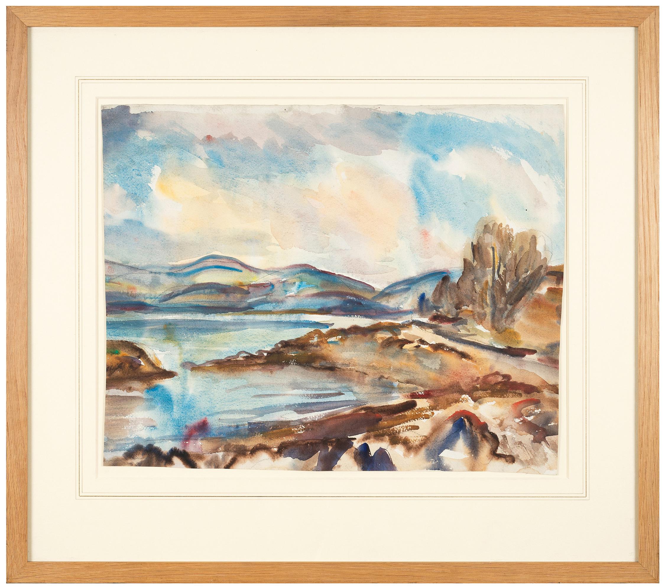 MacTaggart P.R.A., Sir William (1903 – 1981) – Coast or lakeland ...