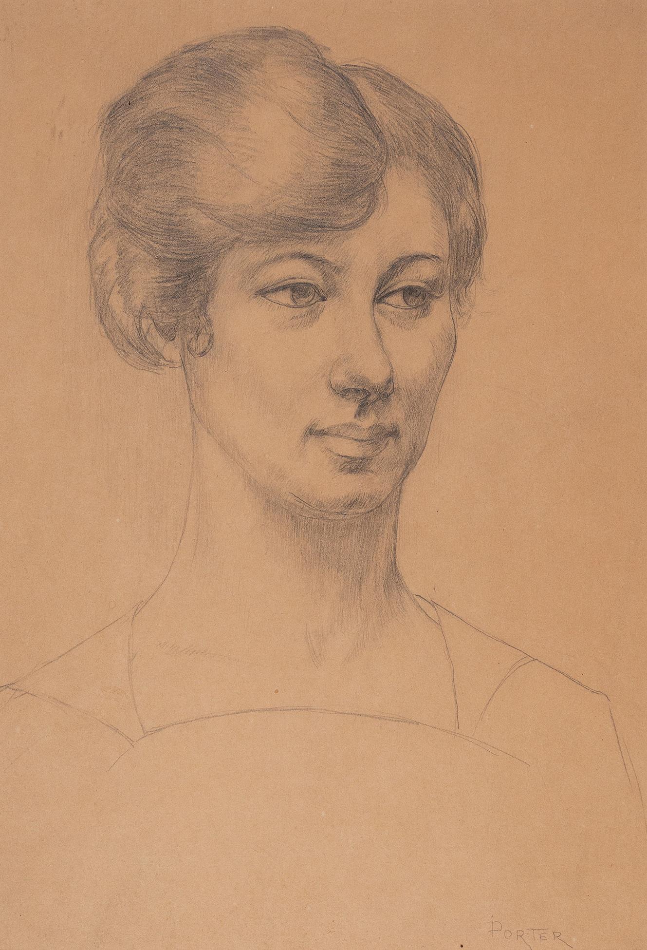 Porter, Frederick (1883 – 1944) – Eleanor Porter, the artist’s wife ...