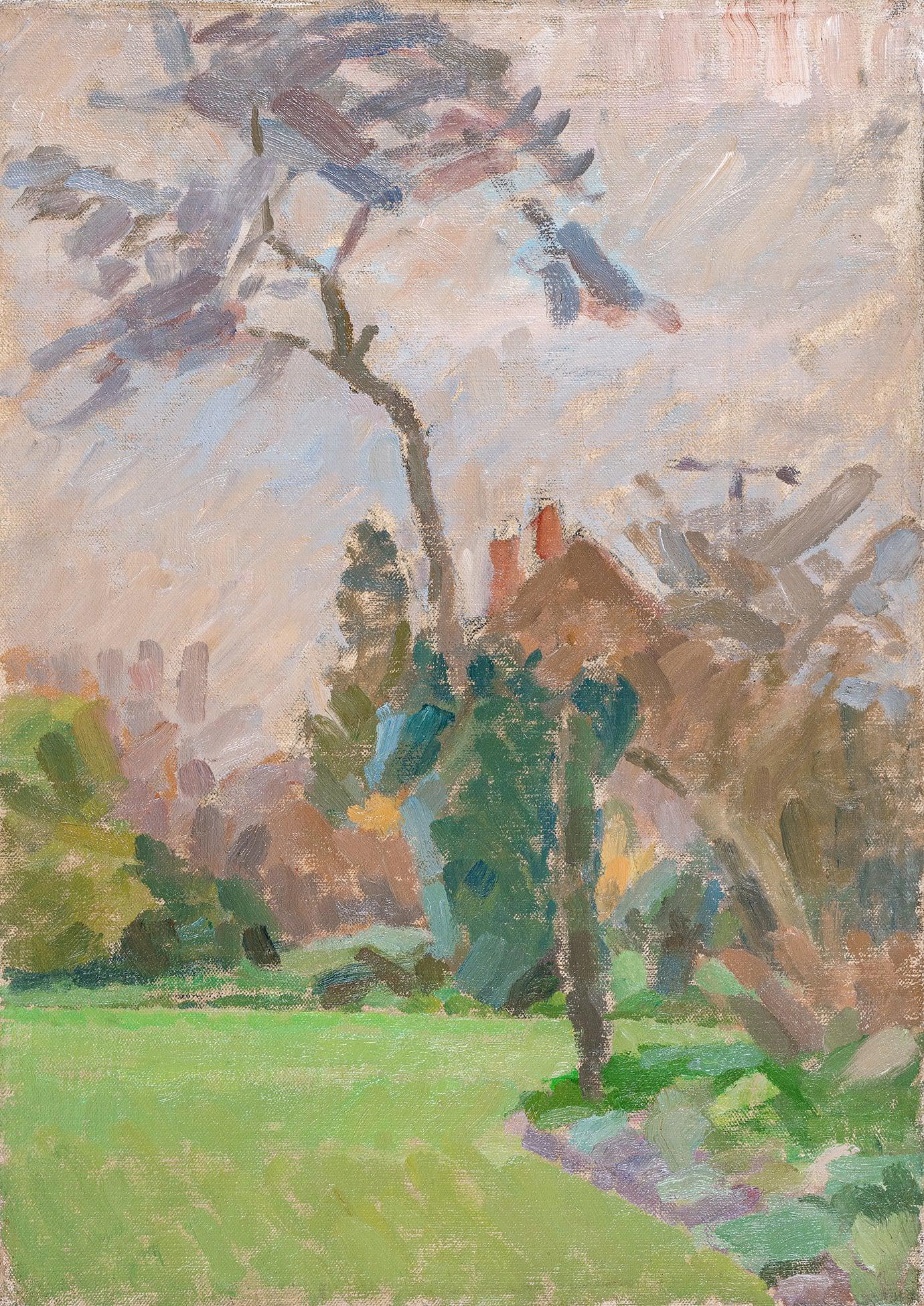 Feild, Maurice (1905 – 1988) – Lawn and borders. | ABBOTT and HOLDER